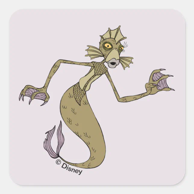 Undersea Gal | Creature From Black Lagoon Square Sticker | Zazzle