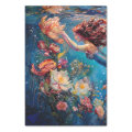 Undersea Mermaid Tissue Paper | Zazzle