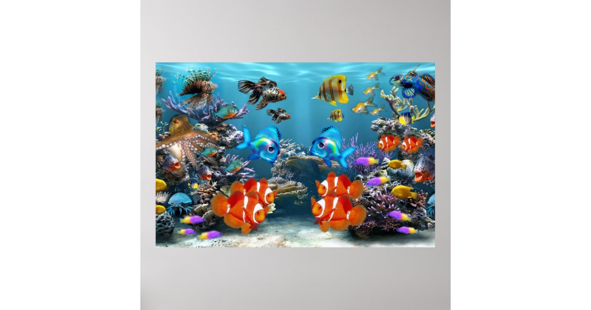 Underwater Poster | Zazzle