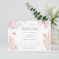 Underwater Seaweed Wedding Accommodation Enclosure Card | Zazzle