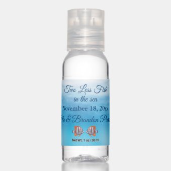 Underwater Two Less Fish in the Sea Hand Sanitizer | Zazzle