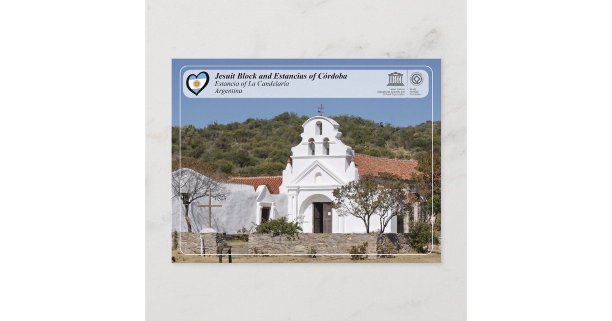 UNESCO - Jesuit Block and Estancias of Córdoba Postcard | Zazzle