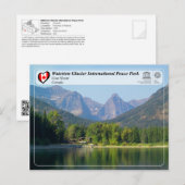 UNESCO - Waterton Glacier International Peace Park Postcard | Zazzle