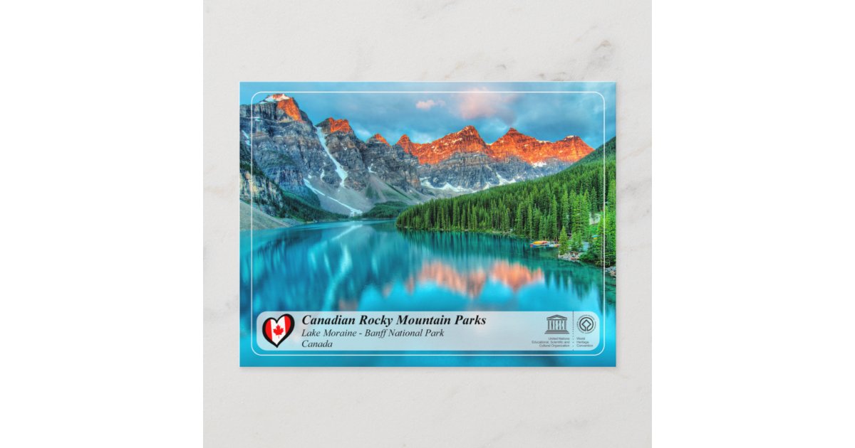 UNESCO WHS - Banff National Park Postcard | Zazzle