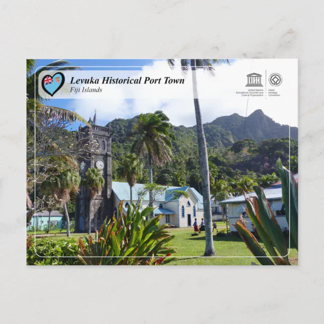 UNESCO WHS - Levuka Historical Port Town Postcard | Zazzle