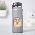Unfiltered Poison Potion Vintage Label Sticker | Zazzle