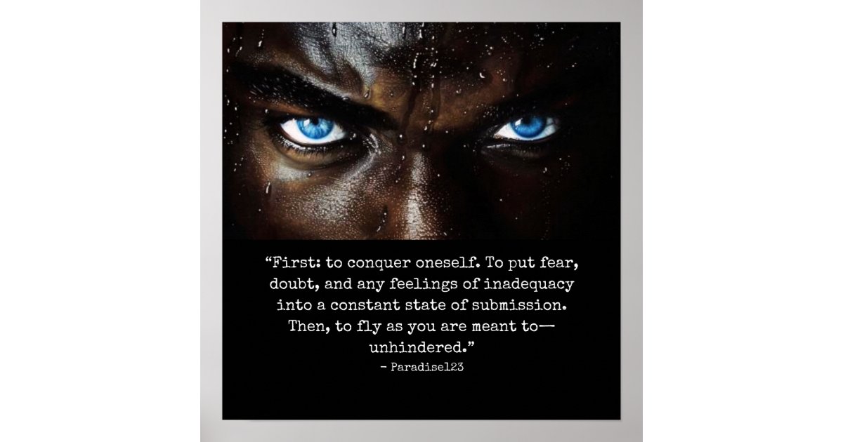 unhindered poster | Zazzle