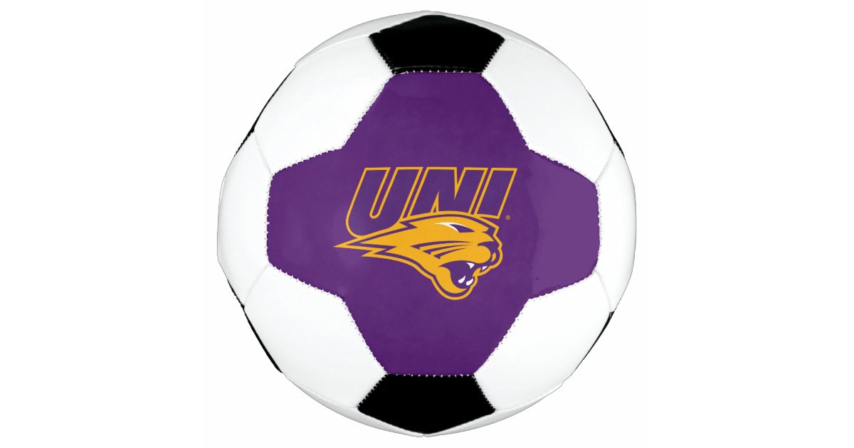 UNI Panthers Logo Soccer Ball | Zazzle