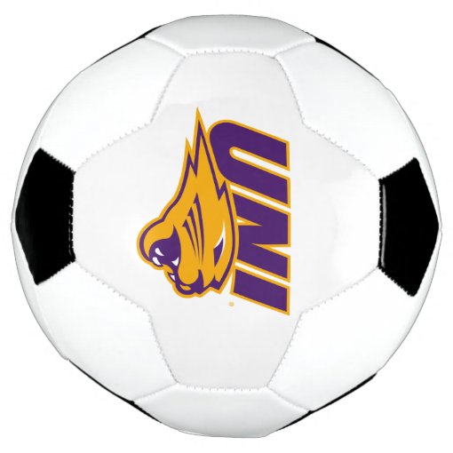 UNI Panthers Logo Soccer Ball | Zazzle
