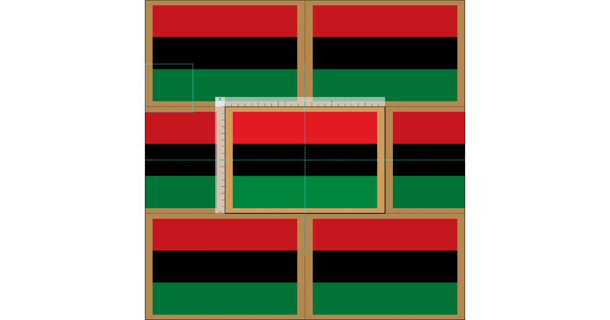 Unia Flag Fabric & Pan African flag fashion /gold | Zazzle.com
