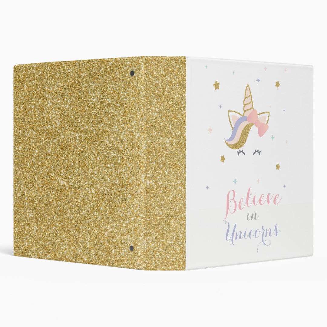 Unicorn Binder | Zazzle