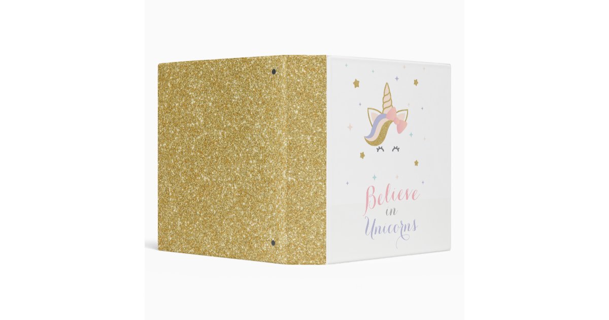 Unicorn Binder | Zazzle