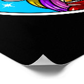 Unicorn Boxing Player Poster | Zazzle