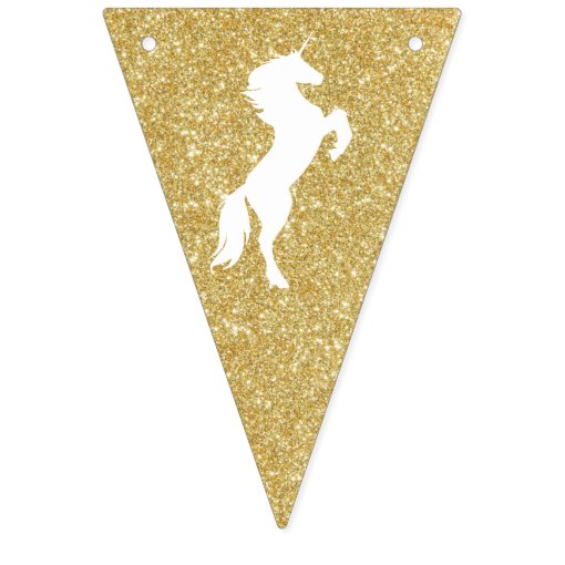 Unicorn Bunting Banner | Zazzle