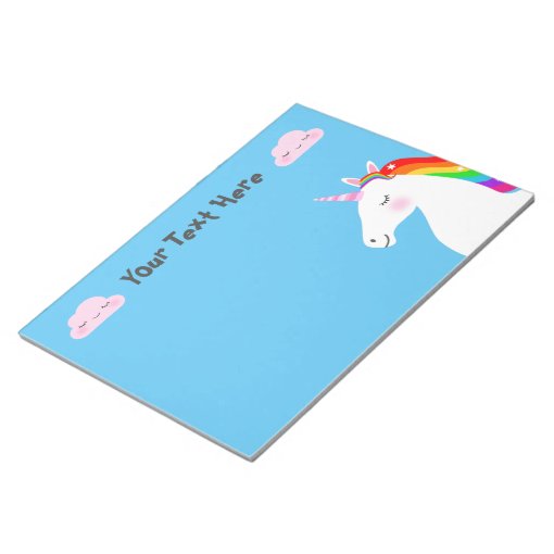Unicorn Notepad | Zazzle