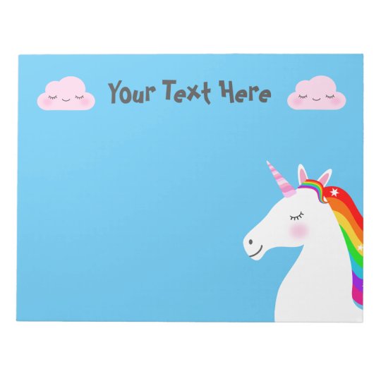 Unicorn Notepad | Zazzle.com