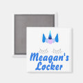 Unicorn Personalized Locker Magnet | Zazzle