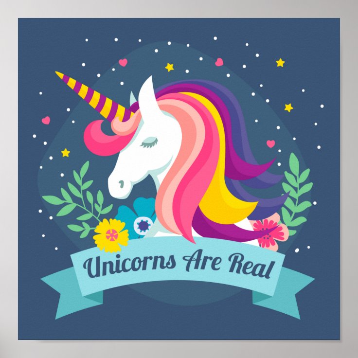 Unicorn Poster | Zazzle