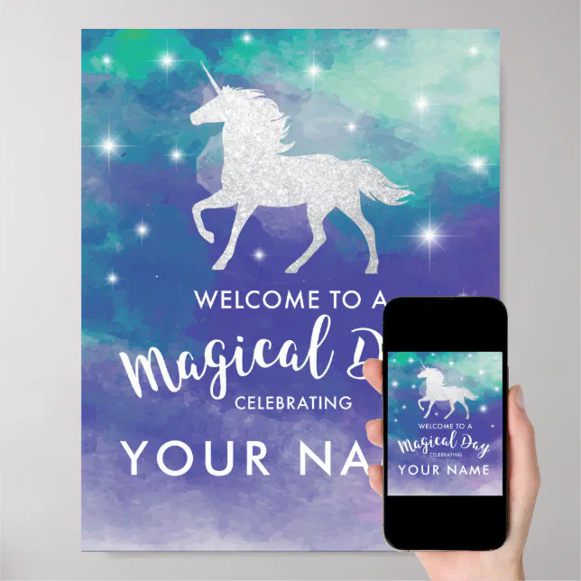 UNICORN POSTER | Zazzle