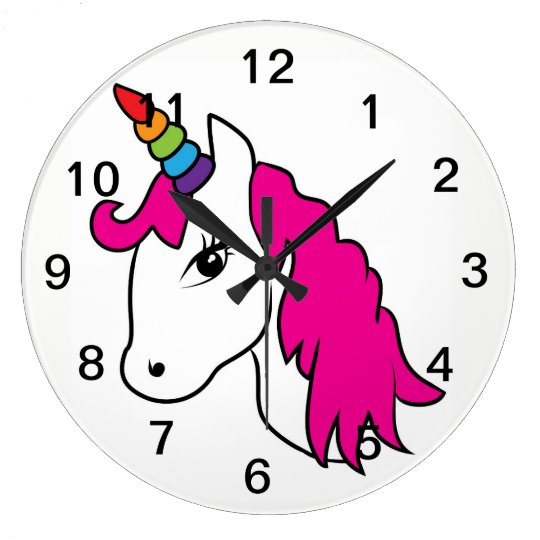 Unicorn Wall Clock | Zazzle.com