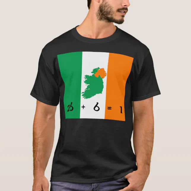 Unified Ireland 26+6=1 shirt | Zazzle