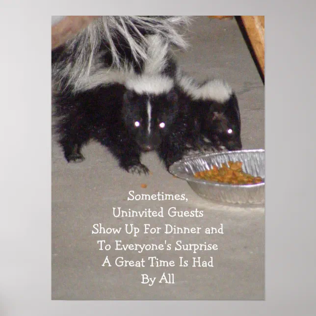 Uninvited Guests Poster | Zazzle