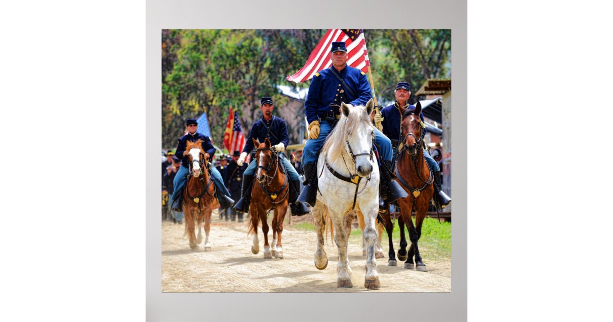 Union Cavalry Poster | Zazzle