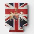 UNION JACK and INSIGNIA Can Cooler | Zazzle