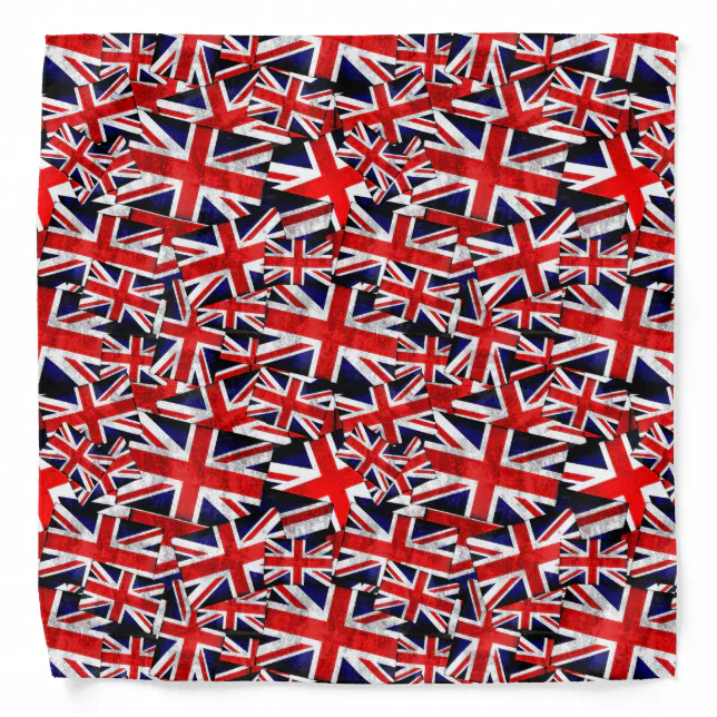 Union Jack British England UK Flag Bandana | Zazzle