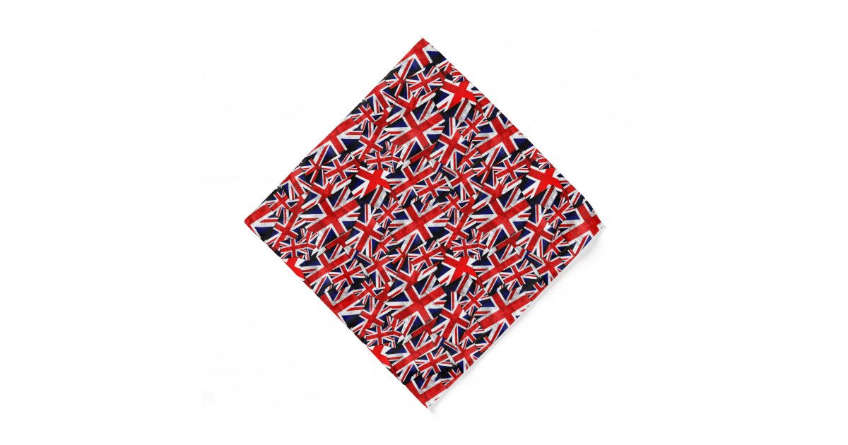 Union Jack British England UK Flag Bandana | Zazzle