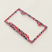 Union Jack British England UK Flag License Plate Frame | Zazzle