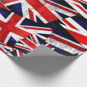 Union Jack British England UK Flag Wrapping Paper | Zazzle