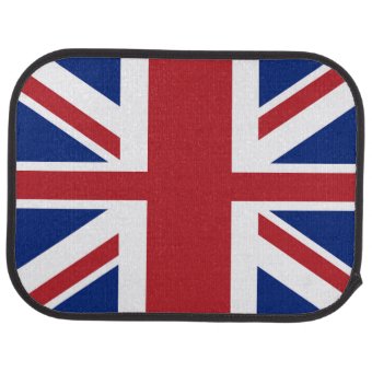 Union Jack British Flag Car Mat | Zazzle