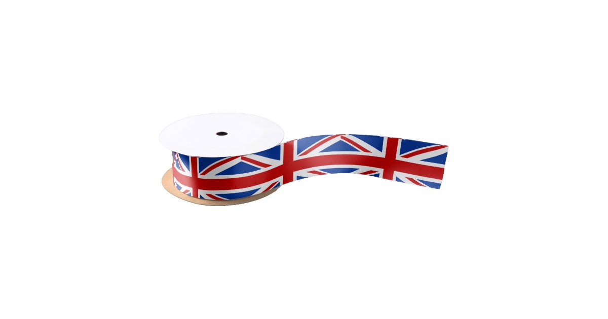 Union Jack Design Ribbon | Zazzle