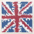 Union Jack Drink Mats UK Flag Decor Glass Coaster | Zazzle