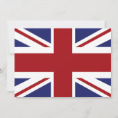 Union Jack Flag British Wedding Invitation | Zazzle
