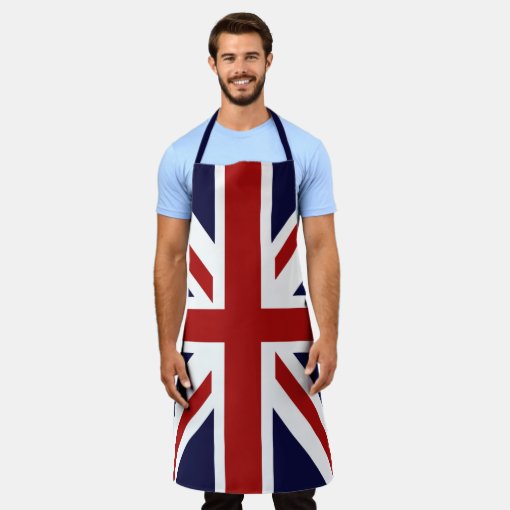 Union Jack Flag of Great Britain Apron | Zazzle