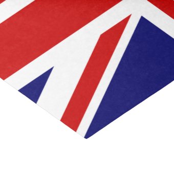 Union Jack Flag of the United Kingdom Tissue Paper | Zazzle