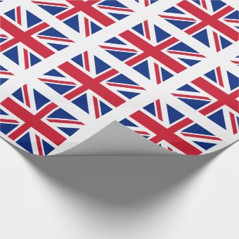 Union Jack - Flag of the United Kingdom Wrapping Paper | Zazzle