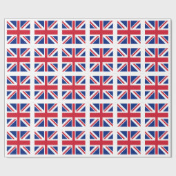 Union Jack - Flag of the United Kingdom Wrapping Paper | Zazzle