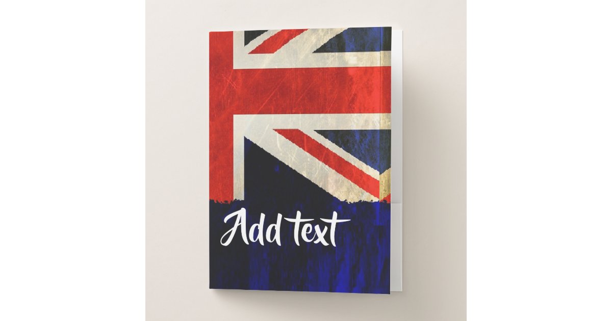 Union Jack flag Pocket Folder | Zazzle
