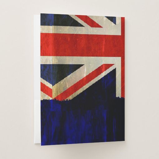 Union Jack flag Pocket Folder | Zazzle