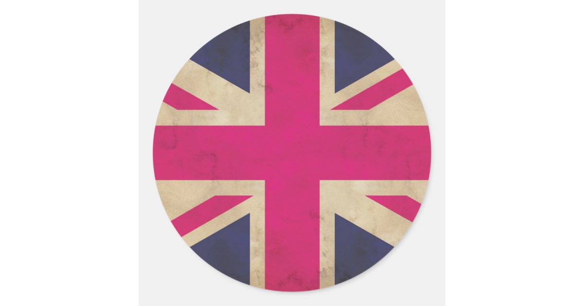 Union Jack Flag Stickers | Zazzle