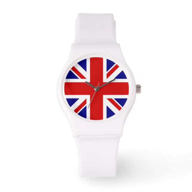 Union Jack Flag Watch | Zazzle