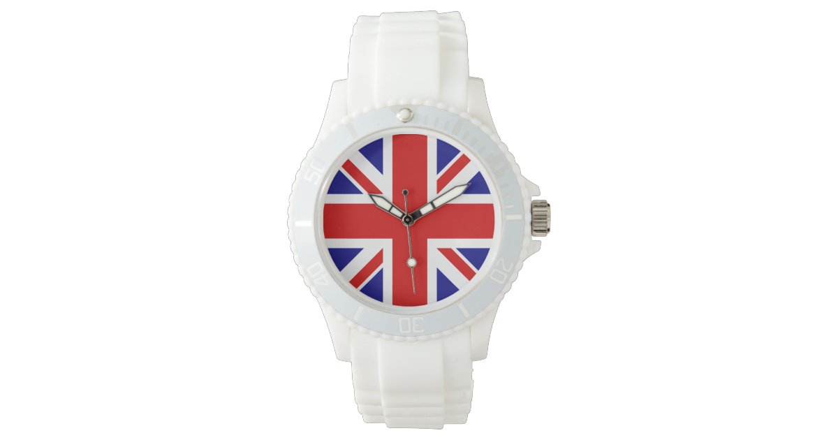 Union Jack Flag Watch | Zazzle