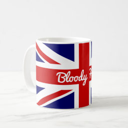 Union Jack Flag with Funny Quote Coffee Mug | Zazzle