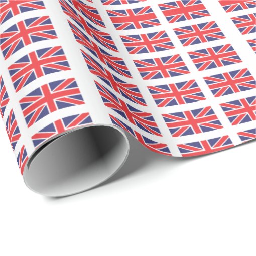 Union Jack Flag Wrapping Paper | Zazzle