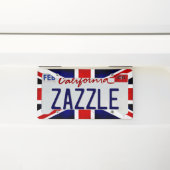 Union Jack License Plate Frame | Zazzle