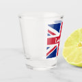Union Jack London ~ British Flag Shot Glass | Zazzle