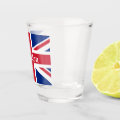 Union Jack London ~ British Flag Shot Glass | Zazzle